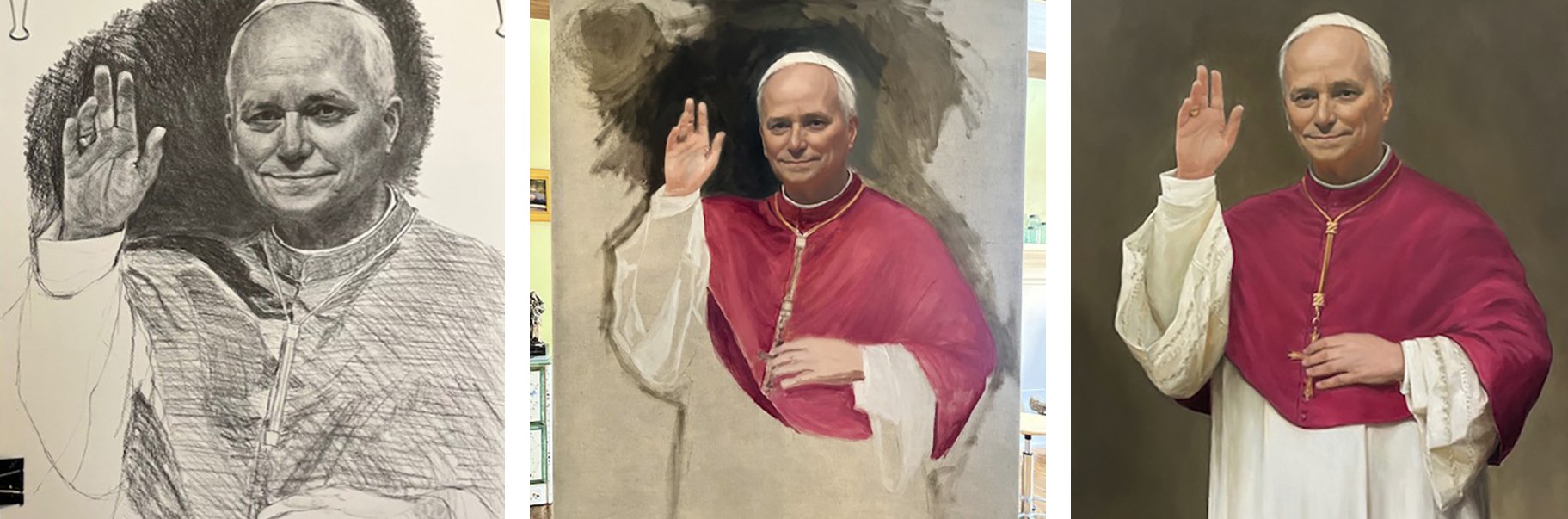Minn. artist prays daily for Pope Leo XIV after painting his portrait ...