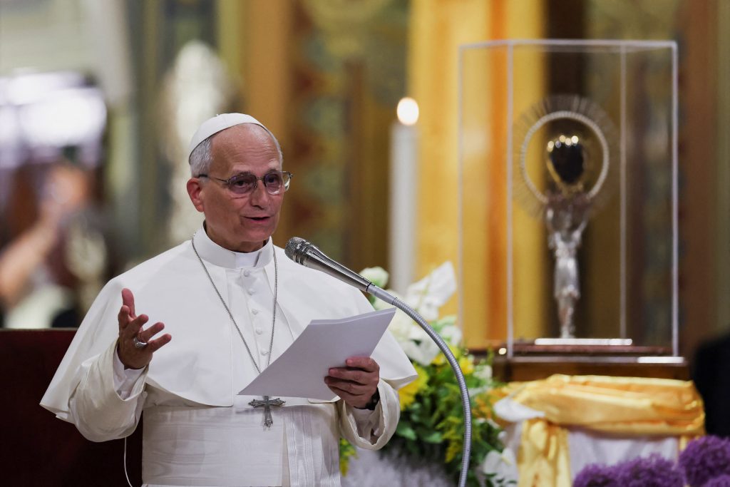 Pope Leo XIV venerates heart of Mother Cabrini, calls for more ...
