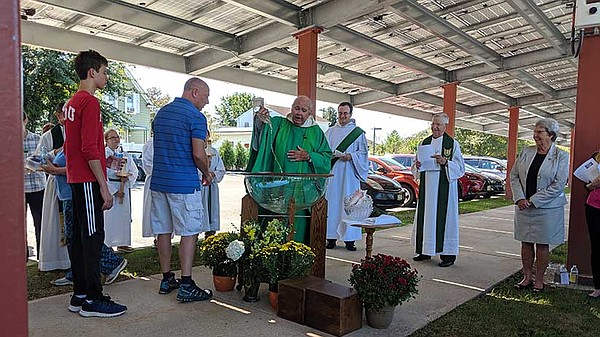Lawrenceville parish cares for creation by building solar panel bridge ...