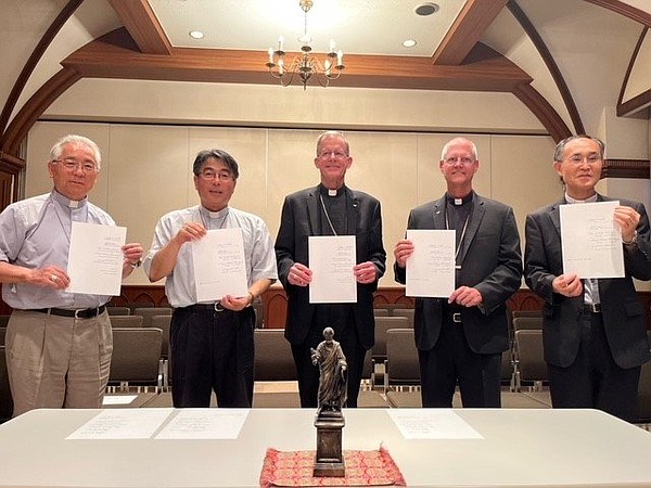 U.S., Japanese bishops pledge to concretely work toward 'a world ...