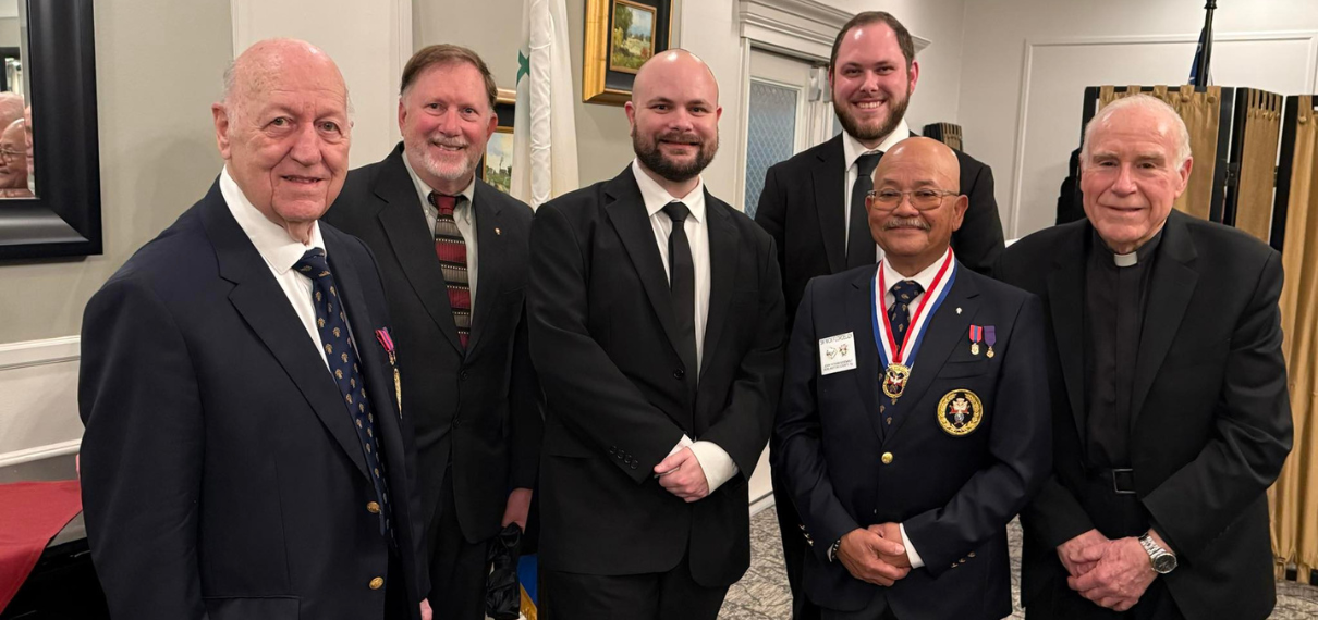 Knights of Columbus honor seminarians Holler and Georgianni ...